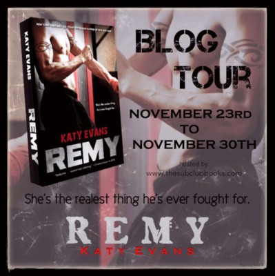 Blog Tour + ARC Review & Giveaway: Remy by Katy Evans | Booklovers For Life
